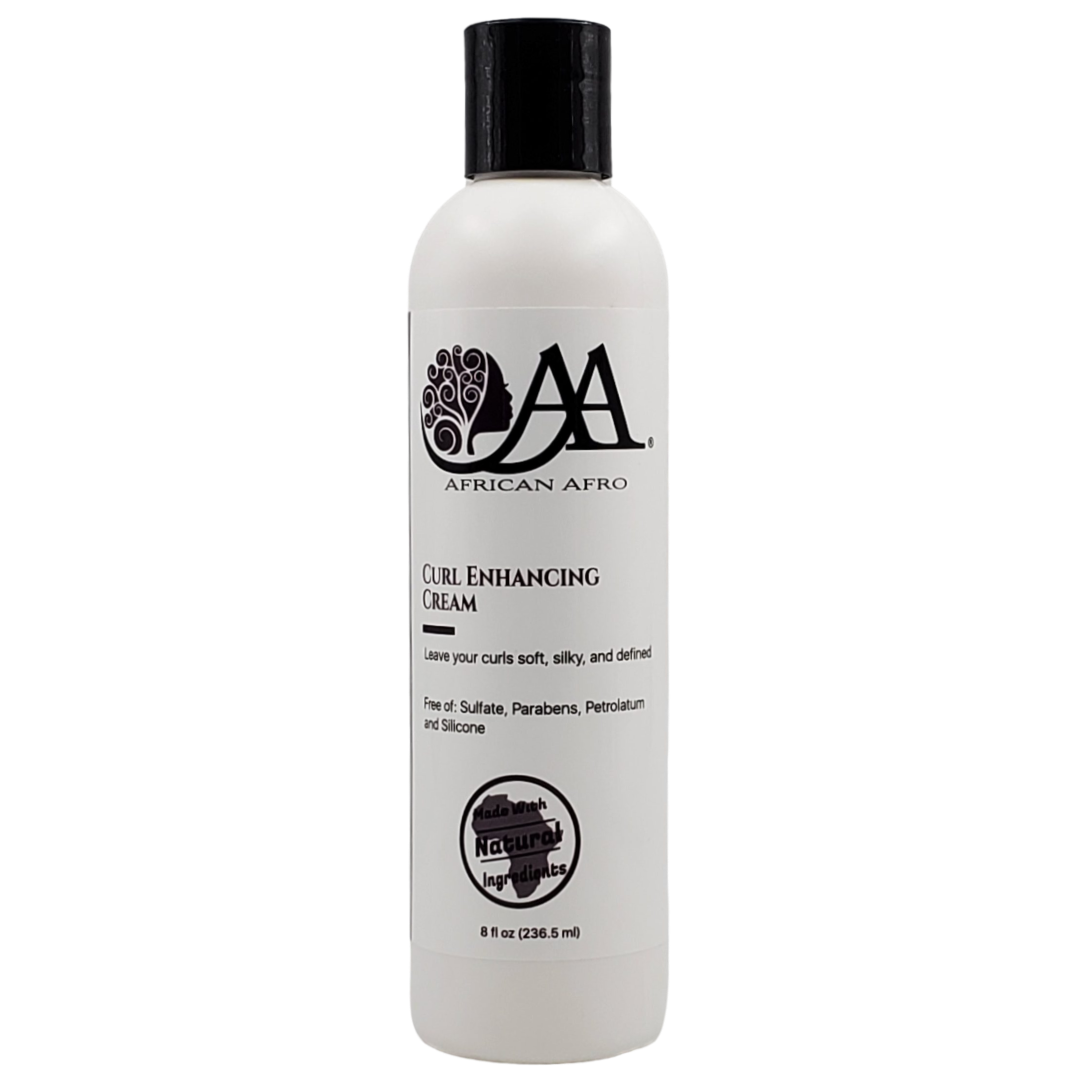Curl Enhancing Cream for Medium-Coarse Curls, All-Natural Hair Vitamin